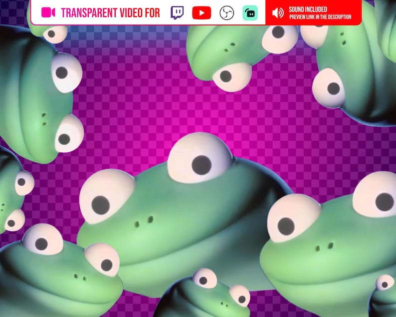 Lizard ALERT Stream OVERLAY + EMOTE. Elio Lizard Transparent, Hitting ...