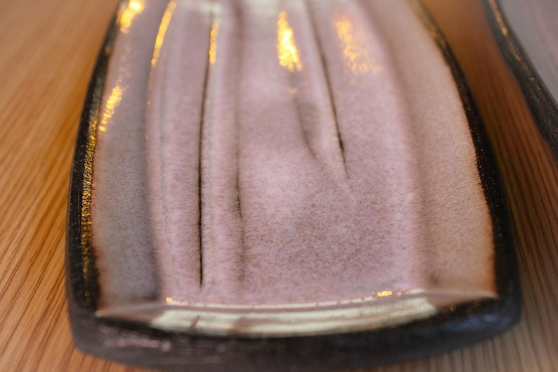 Two Handmade Pottery Plate, Stoneware Dinnerware - Etsy