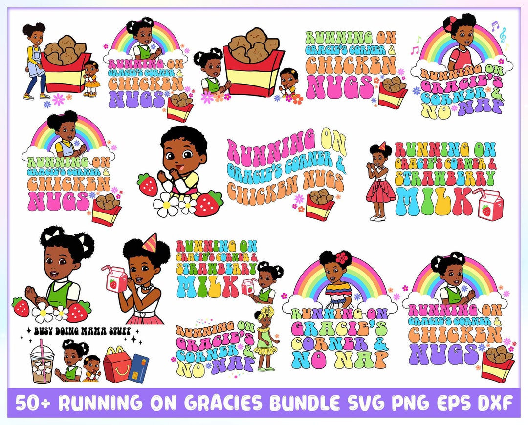 Gracie Corner and Friends Svg, Gracie Corner SVG, Gracie Corner Bundle ...