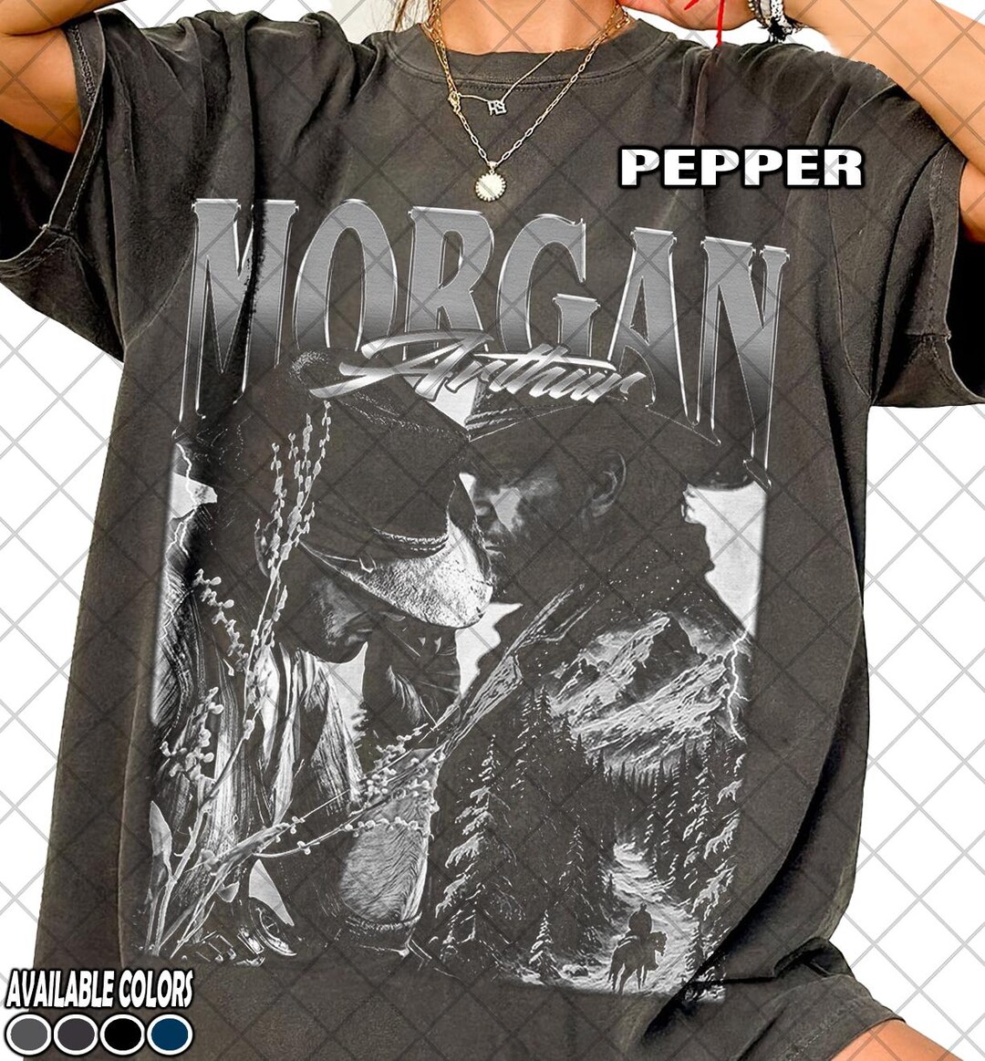 Arthur Morgan Comfort Colors T-shirt, Vintage T-shirt, Women and Man ...