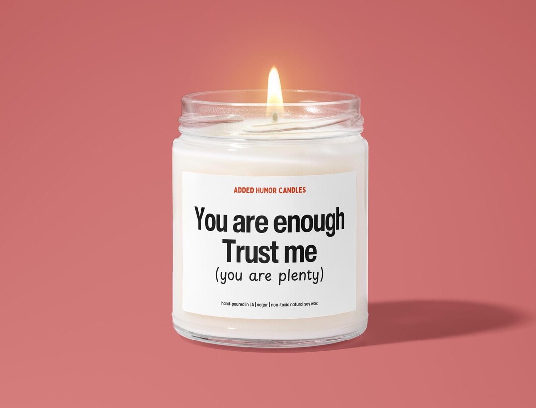 Emotional Support Gift Funny Mental Health Candle Gift for Bestfriend ...
