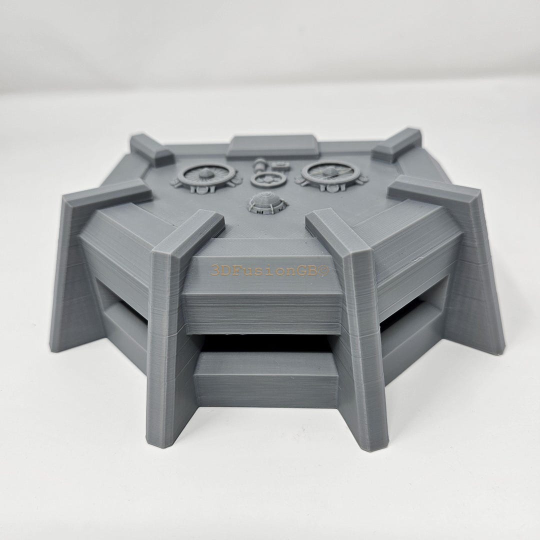 3D Printed Imperial Bunker Barracks 28mm Grimdark Sci-fi Terrain | 3D Printed Wargaming Scenery ...