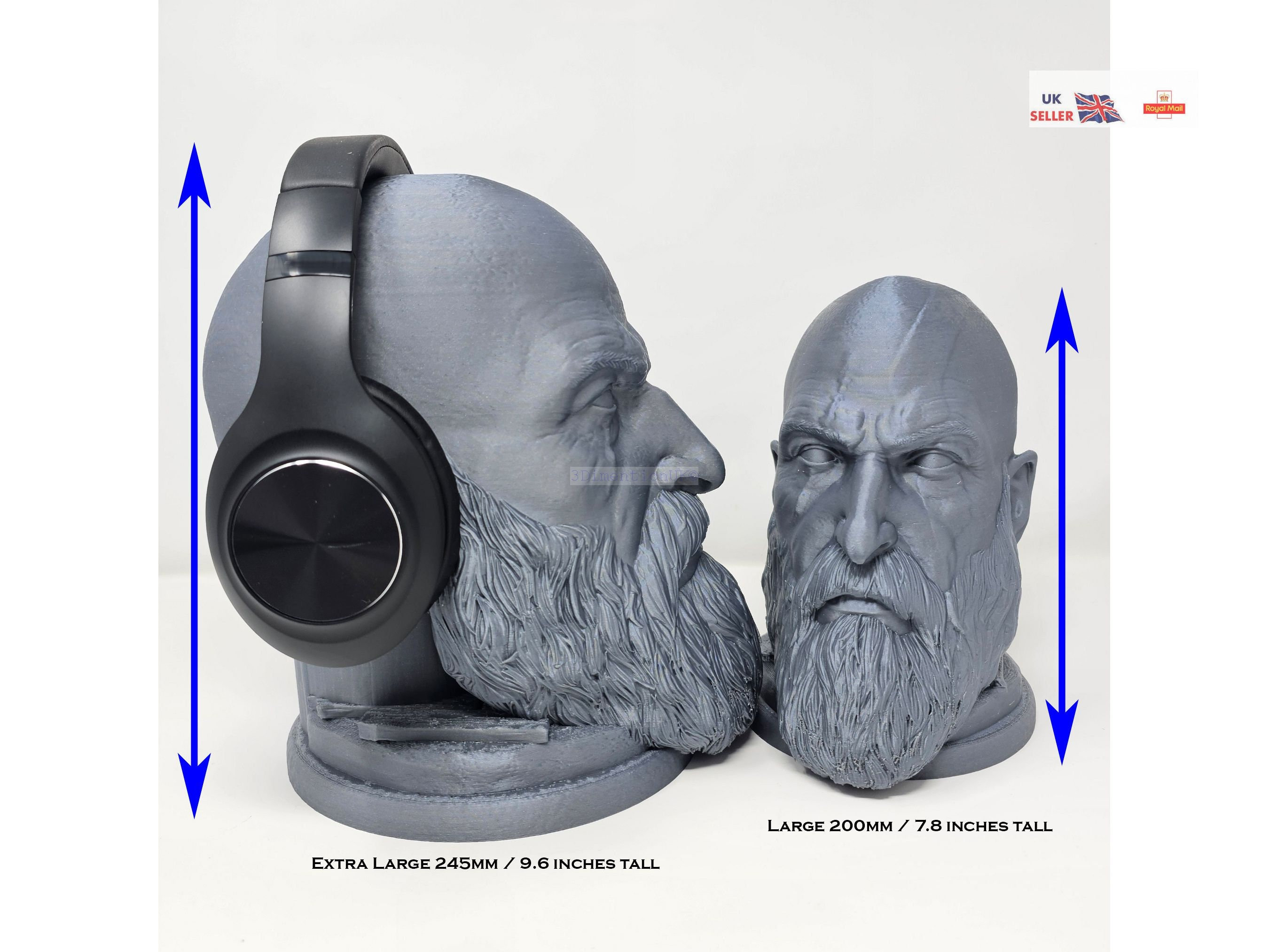 Kratos God of War Headphone Stand - the Ultimate Geek Gift for ...