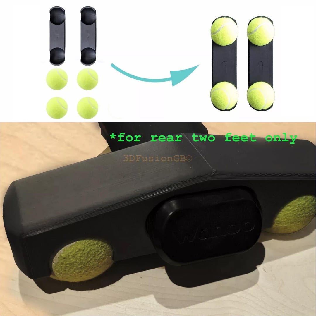 Rocker Plate Feet for Wahoo KICKR SHIFT Smart Trainer, Improves ...