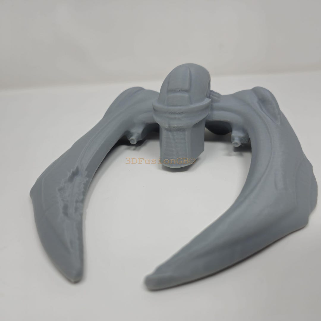 Cylon Raider "scar" Titan Ship - 3D Printed Replica Prop Battlestar ...