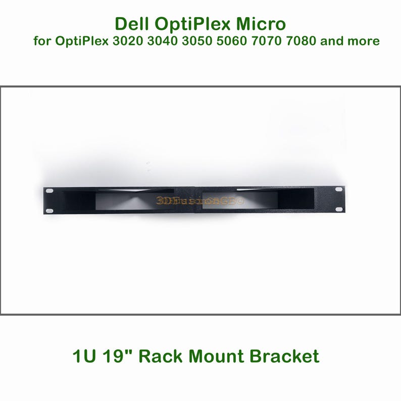3D Printed Rack Mount Bracket for Dell Optiplex SFF Pcs – Upgraded Snap ...
