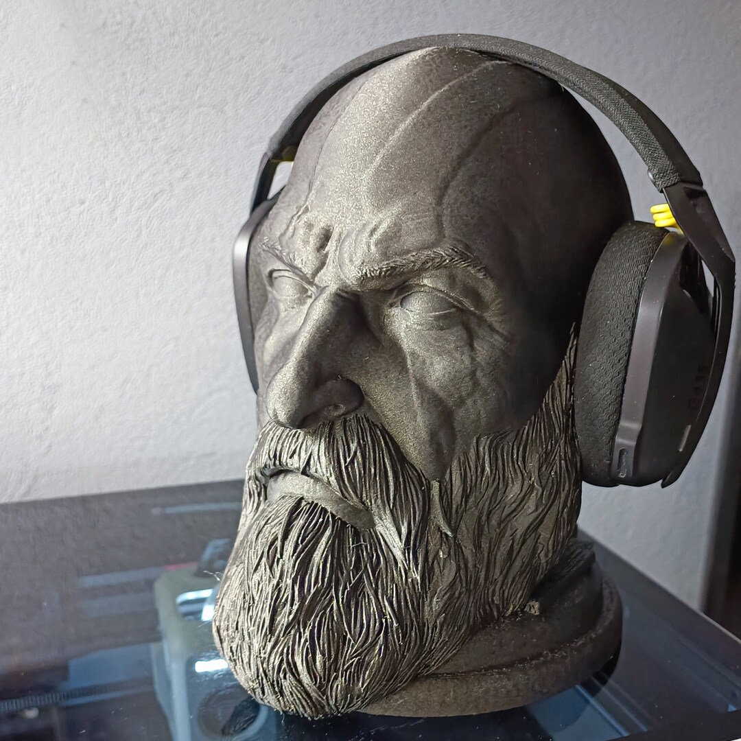 Kratos God of War Headphone Stand the Ultimate Geek Gift for Gamerooms ...