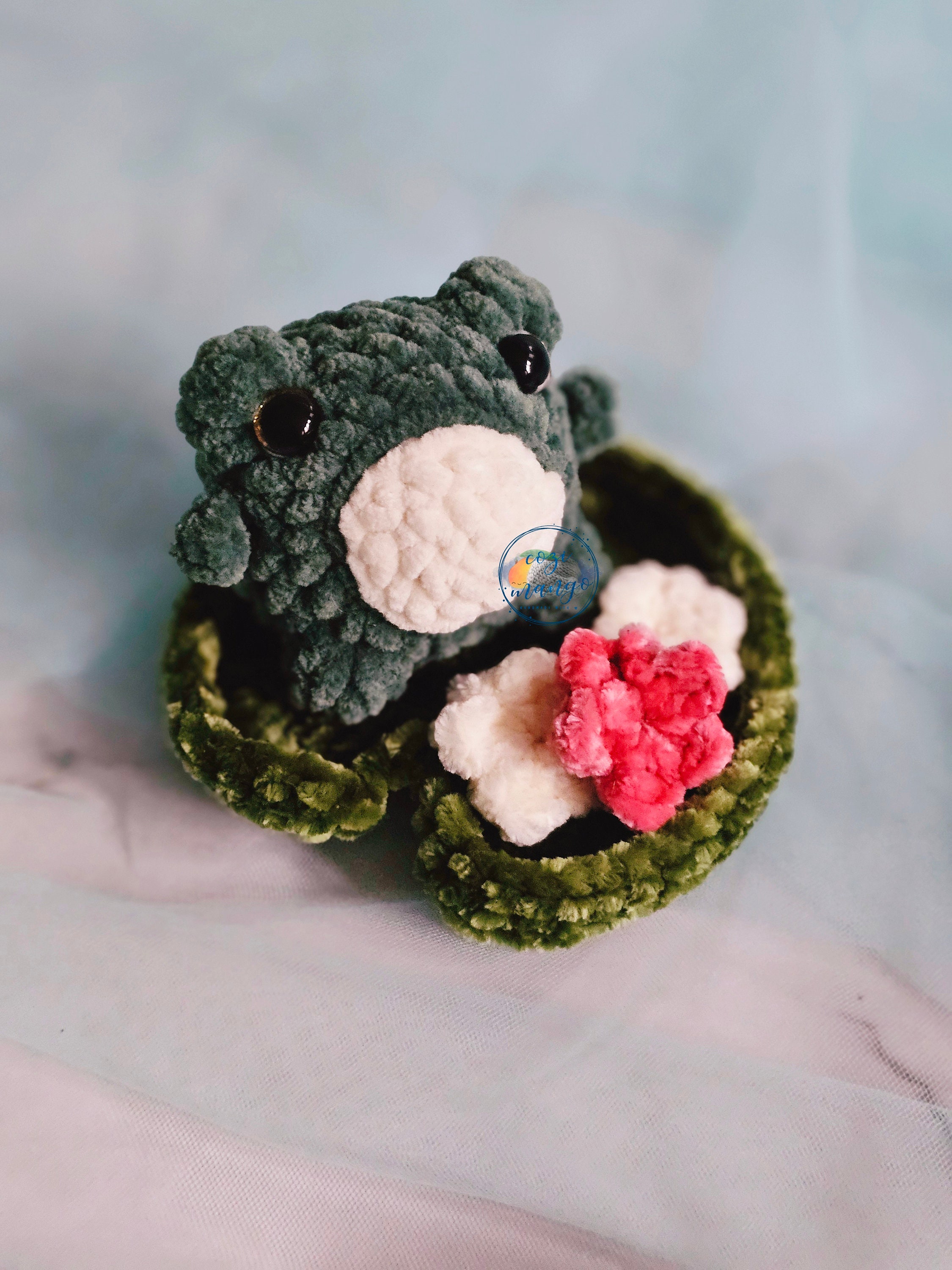 Flora the Frog and Mods With Lilypad 4-in-1 Crochet Pattern PDF - Etsy