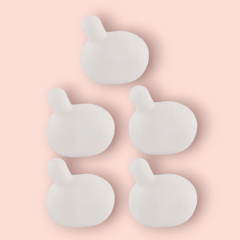 Squishy Press Bubble Blowing Toy Insert Accessory Craft Supply (5 or 10 ...