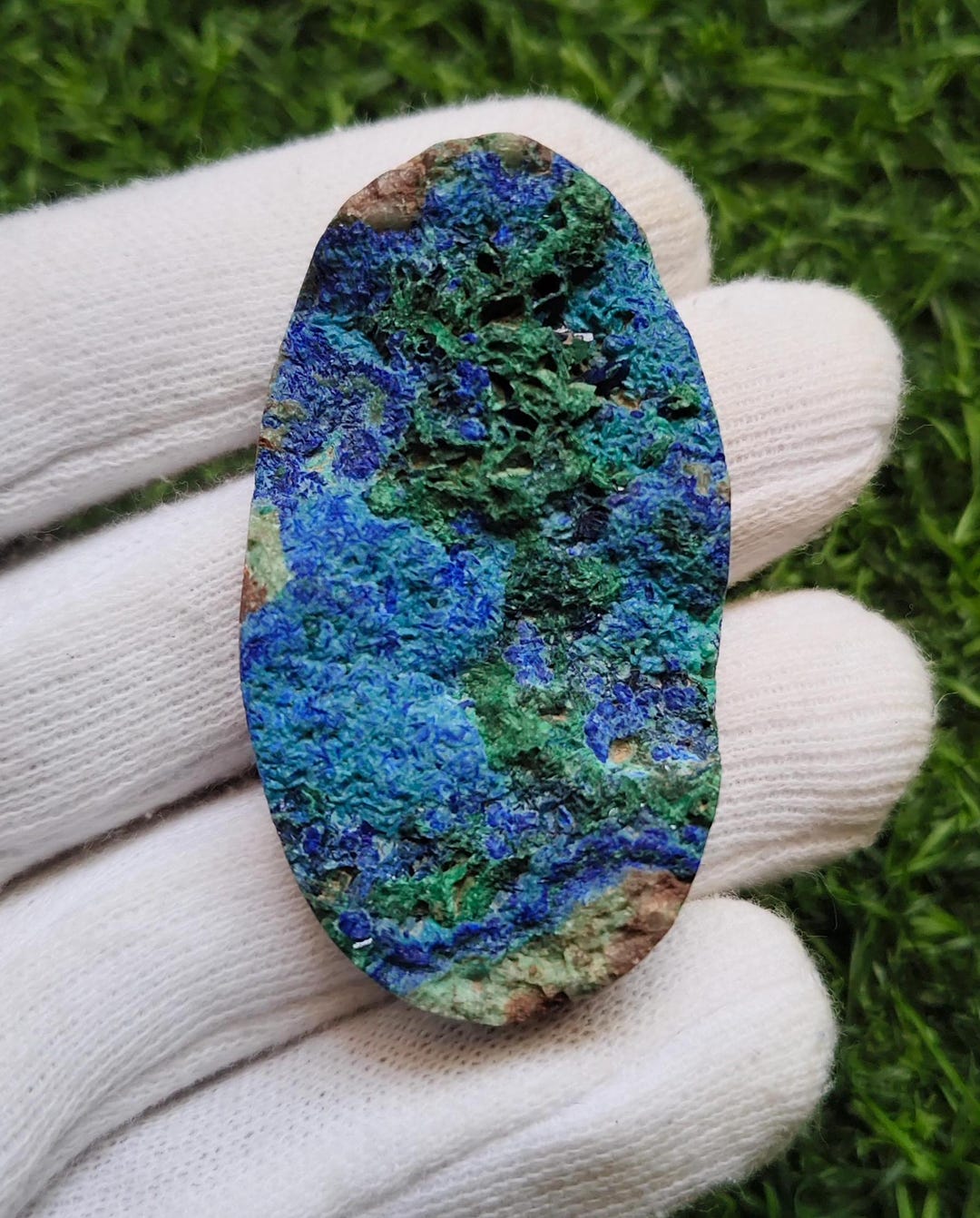 Rare Collection of Very Rare & Gorgeous Azurite Malachite Druzy Very ...