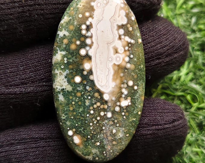 AAA + Quality Ocean Jasper Loose Stone Semi-precious Ocean Jasper ...