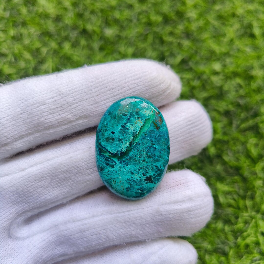 Rare ! Shattuckite Cabochon , Loose Stone , Natural Shattuckite ...