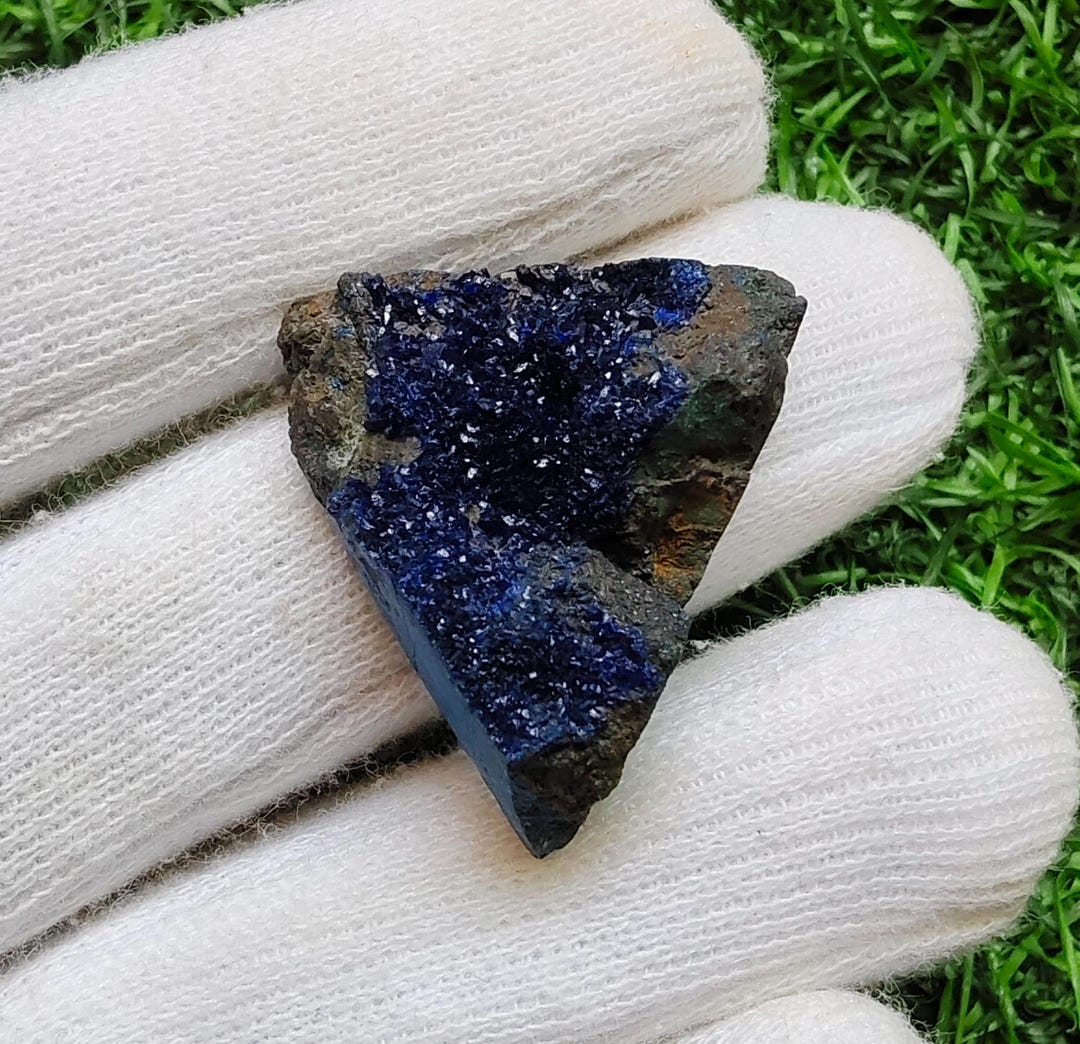 Rare Collection of Very Rare & Gorgeous Azurite Malachite Druzy Very ...