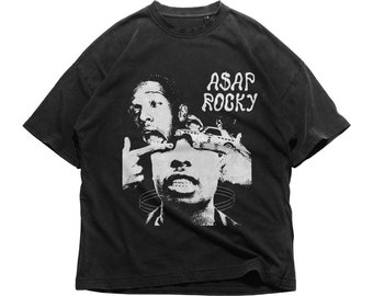 ASAP Rocky Graphic T-shirt, ASAP, Rapper, Concert, Merch, Hip Hop ...