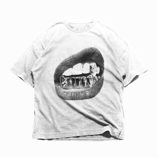 Y2k Mouth T Shirt - Etsy
