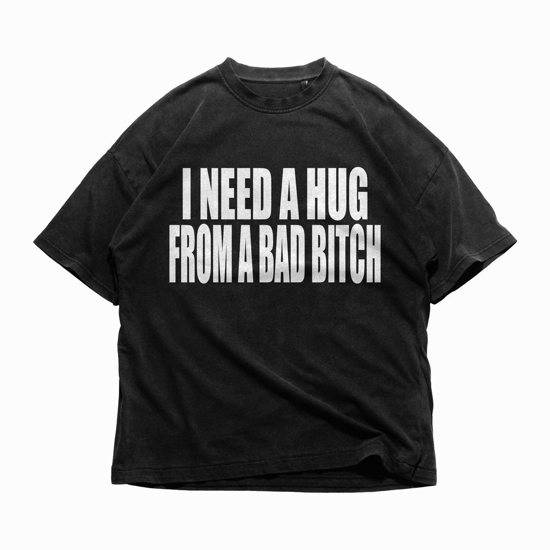 Y2k I Need a Hug T Shirt Design, Y2K Streetwear Graphic T Shirt Design ...