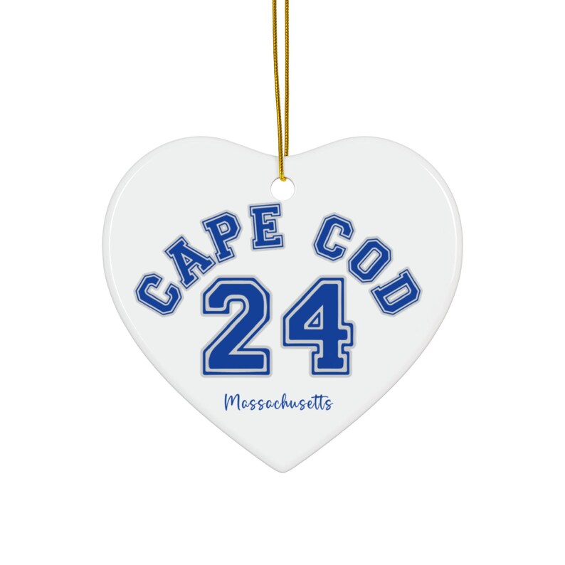 Cape Cod Holiday Ceramic Ornament Gift Christmas Ornaments Cape Cod ...