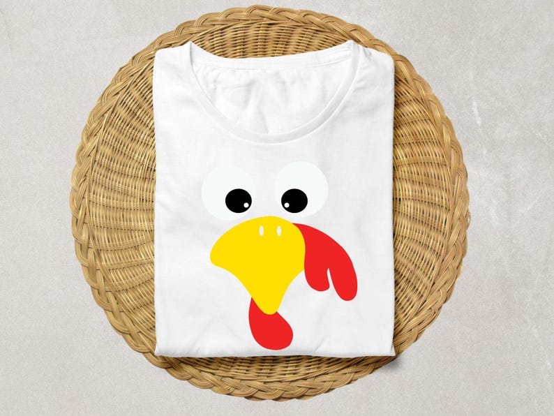 Turkey Face SVG Bundle, Thanksgiving Clipart (digital Files) - Etsy