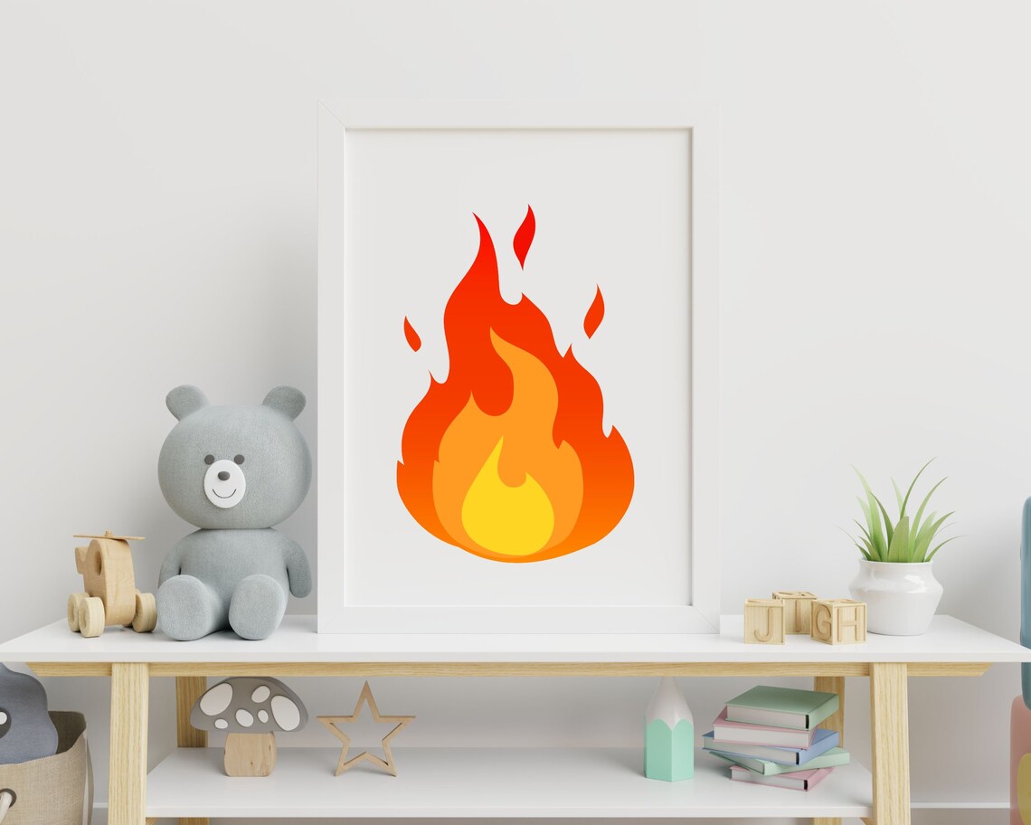 Fire SVG Bundle, Fire Clipart, Fire Svg Files, Fire Flames Svg, Flames ...