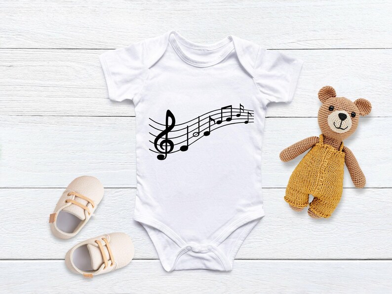 Music Notes SVG Bundle: Musical Clipart, Cricut Cut Files (instant ...