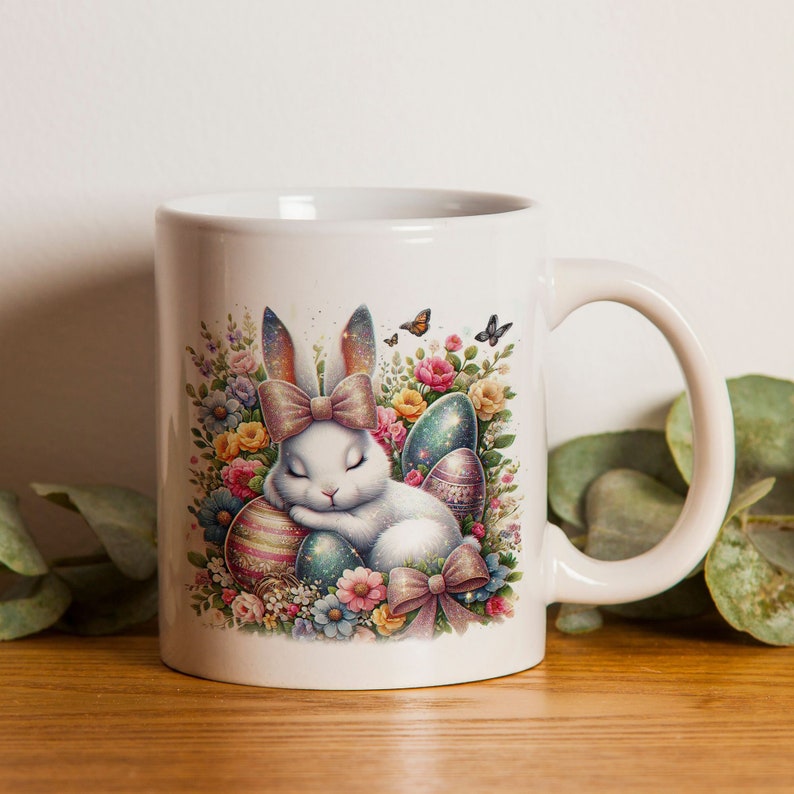 16 Watercolor Easter Sparkling Jpgs, Bunny, Lamb, Chick, Spring Decor ...