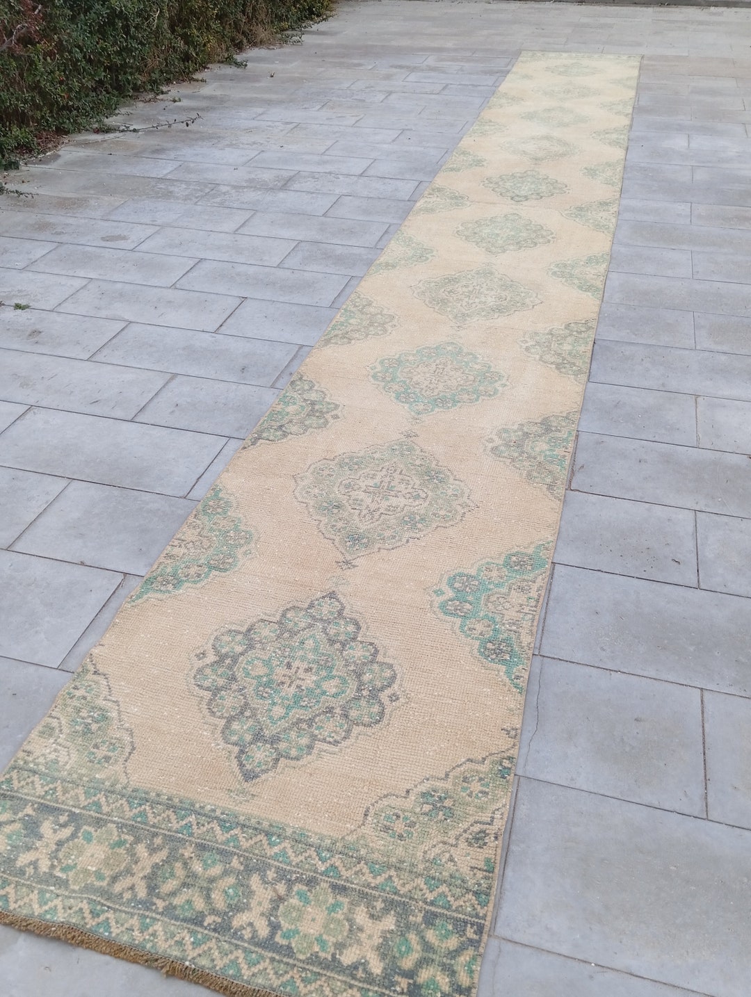 2x22 Vintage Turkish Runner, 2x20 Runner Extra Long, Antique Long ...