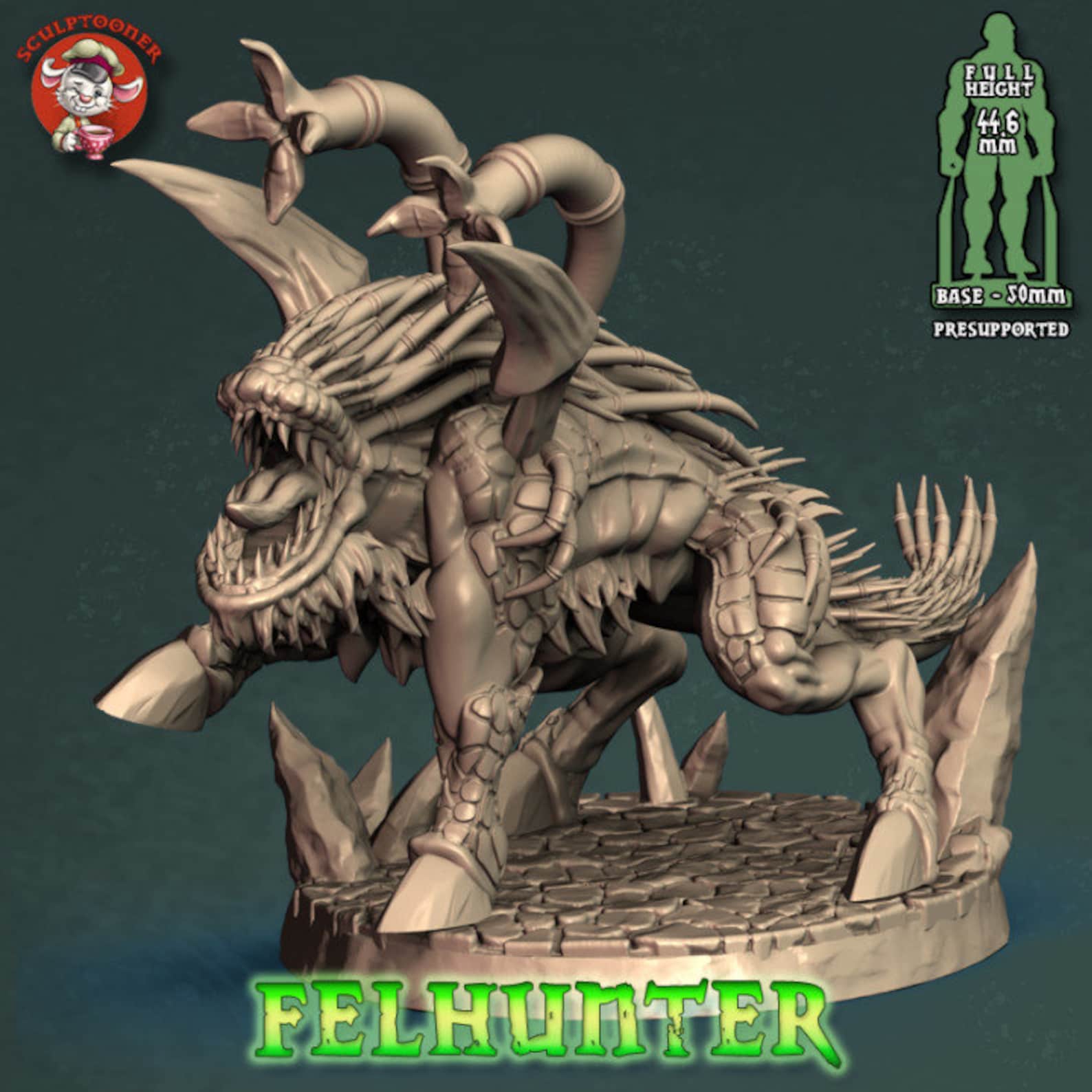 Dnd Warcraft Demon Miniatures Bundle Dungeon Quest Set Dungeons and ...