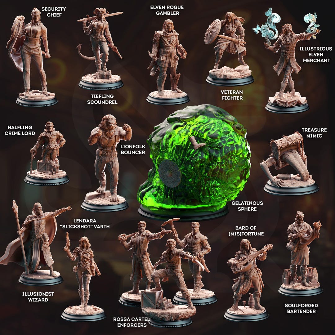 Dnd Starter Campaign Miniatures Beginners Dnd Set Dungeons and Dragons ...