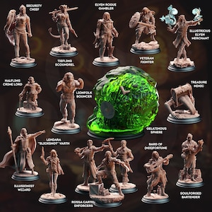 Dnd Starter Campaign Miniatures Beginners Dnd Set Dungeons and Dragons ...
