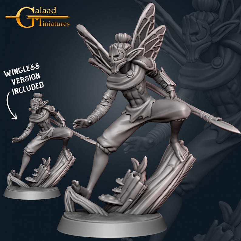 Dnd Fairies Miniatures Bundle, D&D Dungeon Quest Set Dungeons and ...