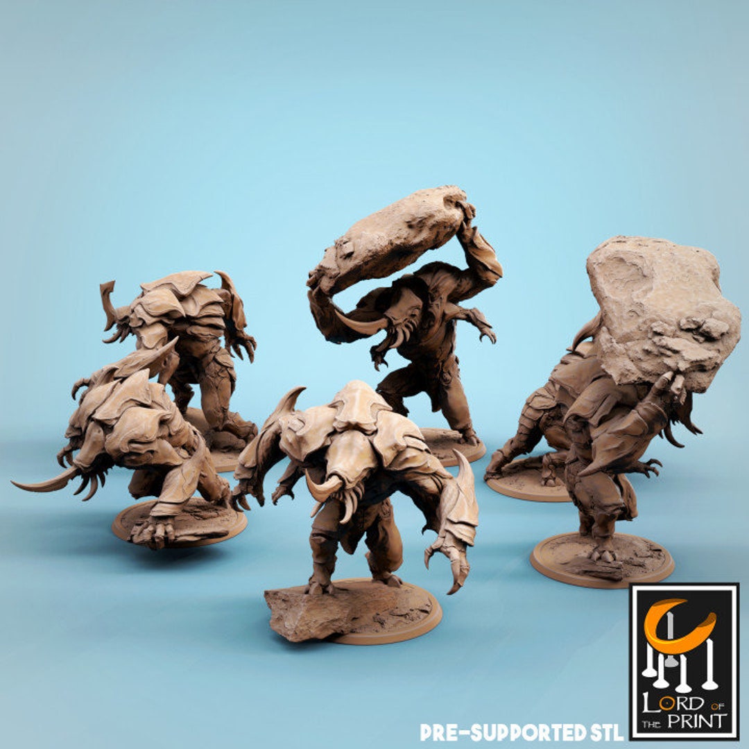 DND Umberhulk Underdark Miniature Boss Mini D&d Enemy Miniatures ...
