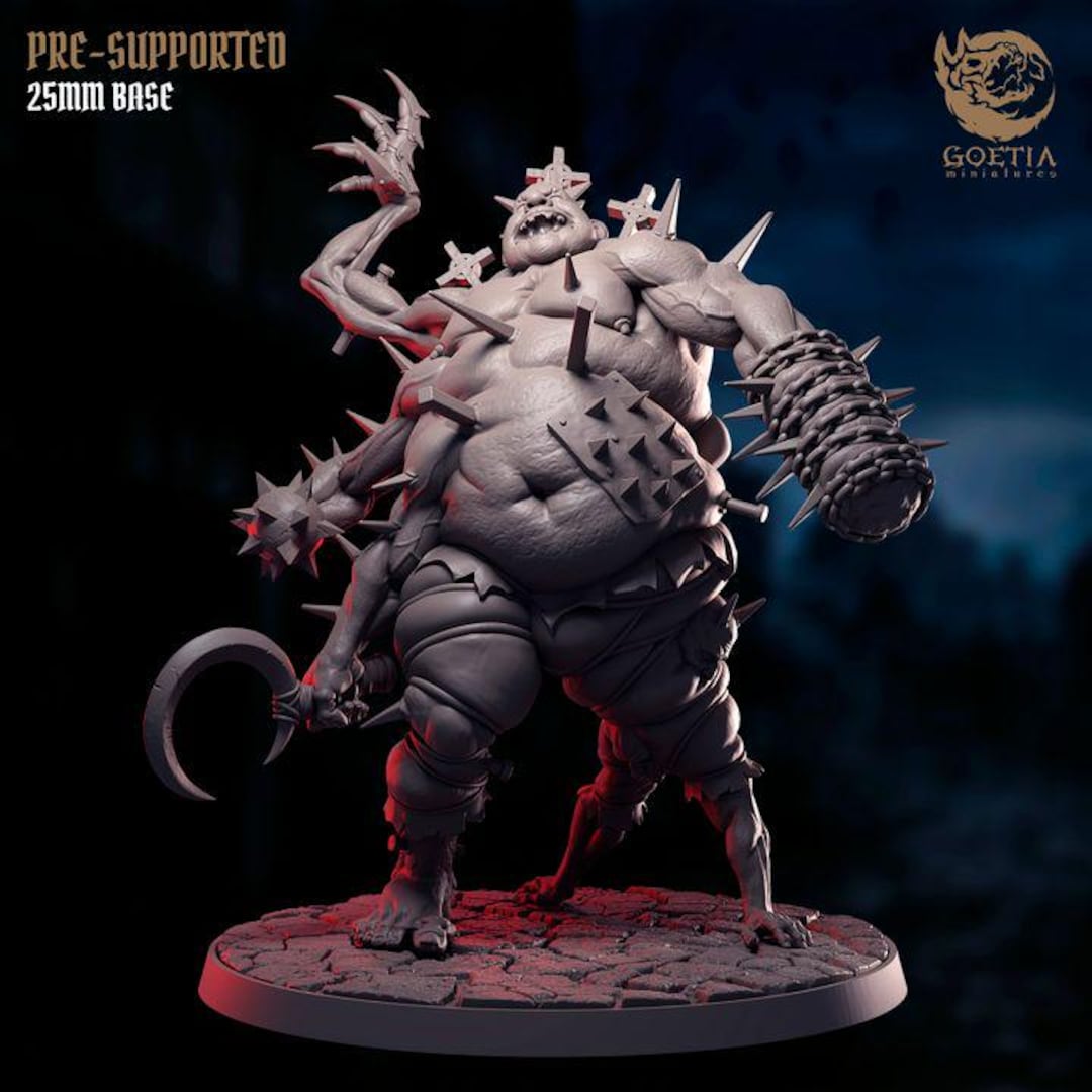 Sin Eater, Iron Contruct Miniature Trench Crusade Mini DND Models ...