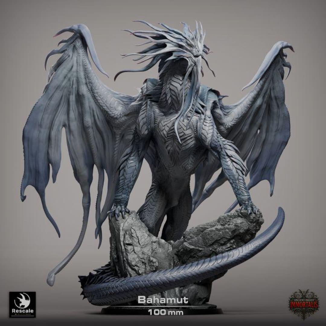 Dnd Ethereal Dragon Miniature Dnd Huge Enemy Mini for Dungeons and ...