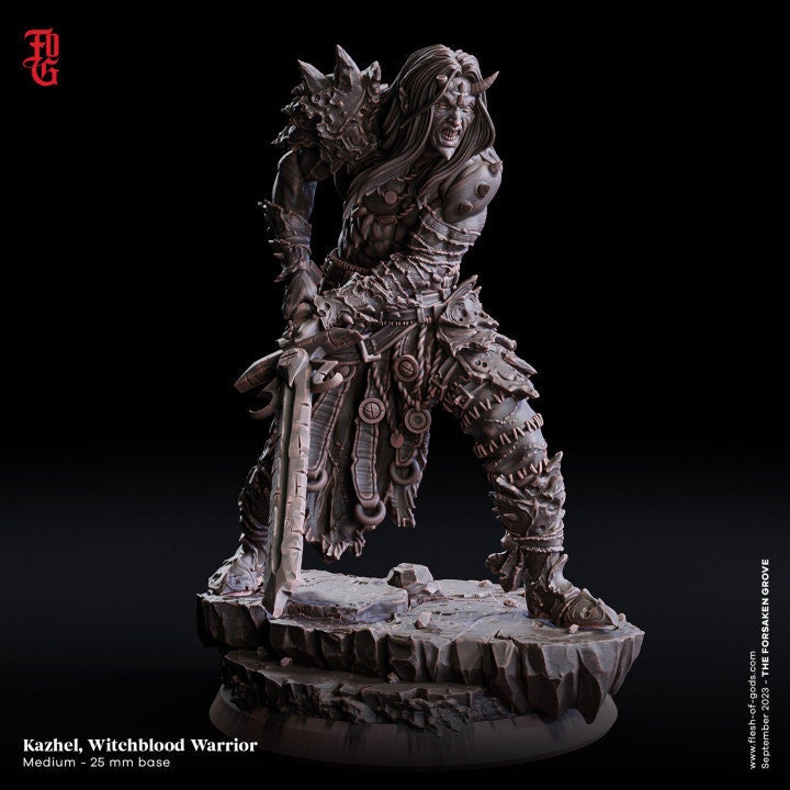 Dnd Demon Knight Miniature for D&D Hero Character for Dungeons and Dragons Mini Heroquest Ttrpg ...