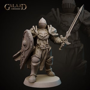 Dnd Knight Miniature Bundle for Dungeon Quest Set Dungeons and Dragons ...