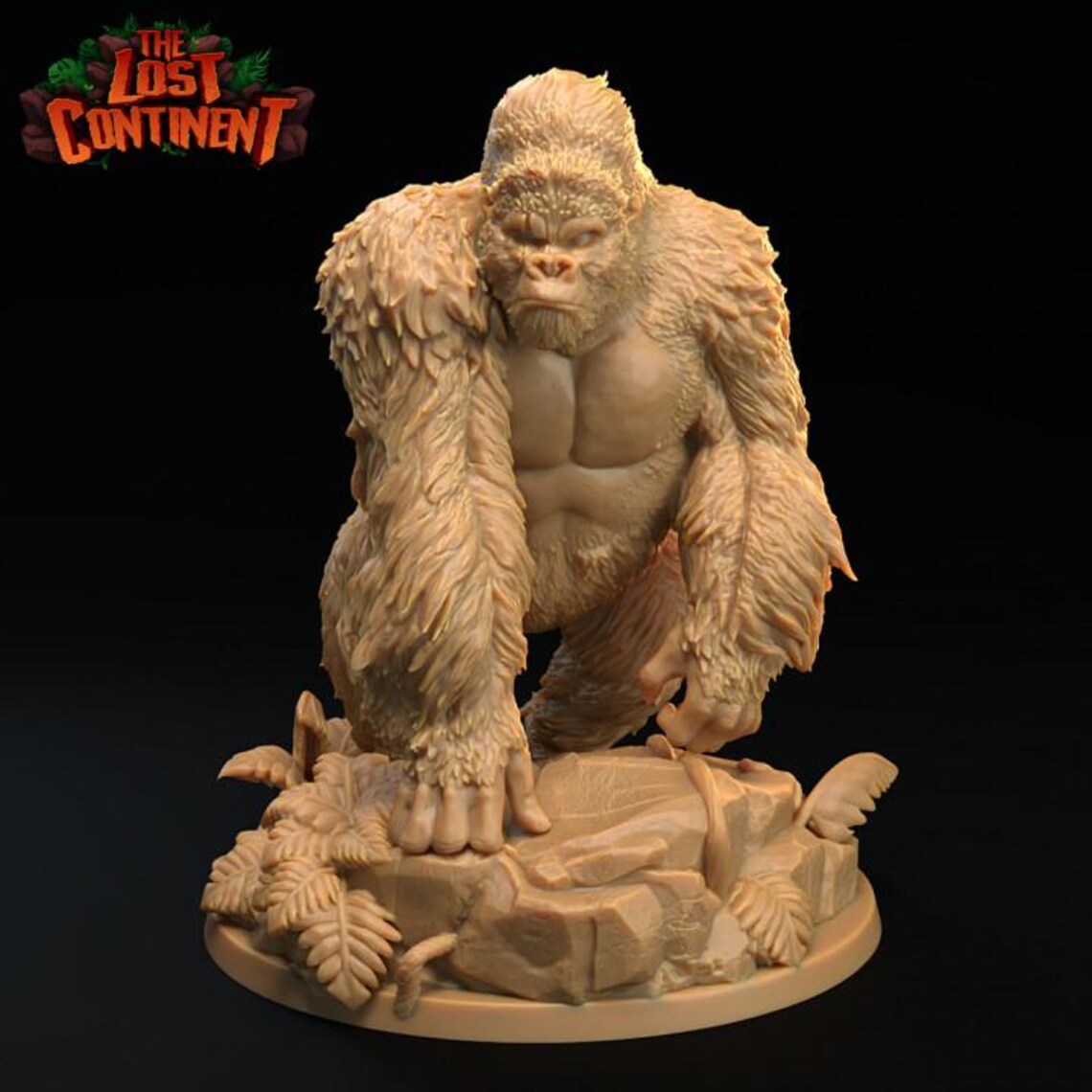 DND Gorilla Miniature Wild Shape Shapeshift Mini D&d Enemy Miniatures ...