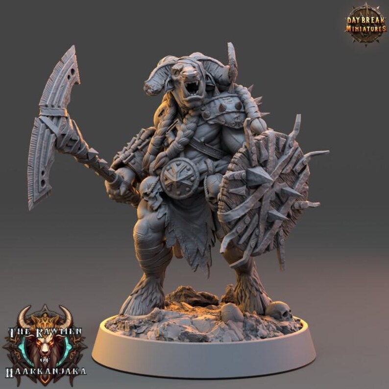 Hell Knight, Yoke Fiend Miniature Trench Crusade Mini DND Models Trench ...