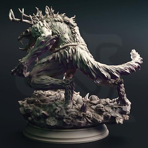 DND Wendigo Miniature Enemy Boss Mini Dnd Enemy Miniatures Dungeons and ...