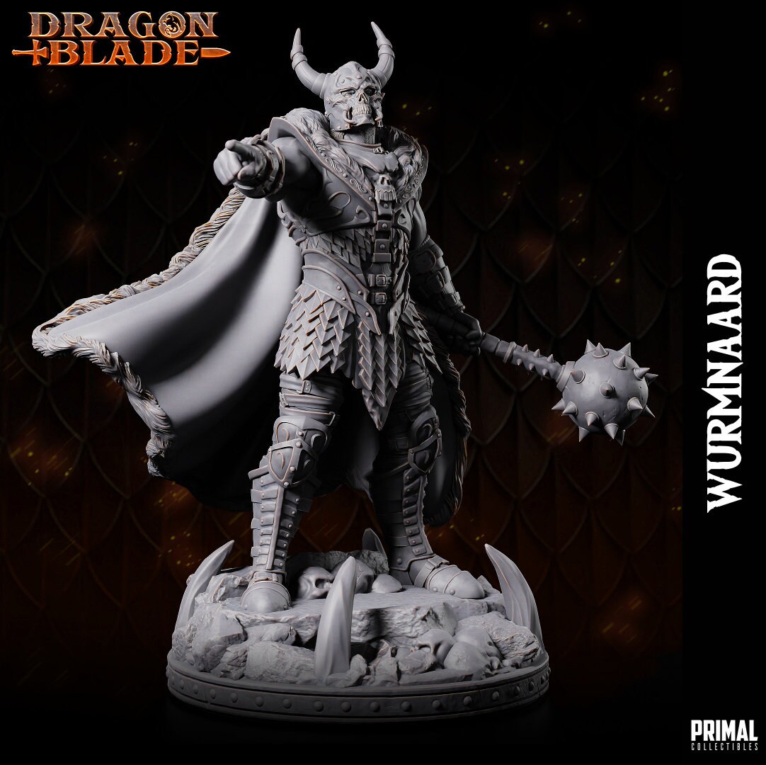 Dnd Evil Death Knight Playable Characters Enemy Miniatures Dungeons and ...