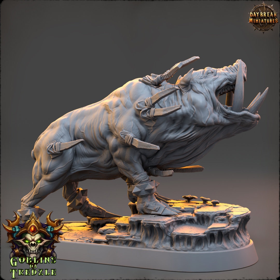 Dnd Goblin Raider Enemy Miniatures Bundle Orc Mini for Dungeons and ...