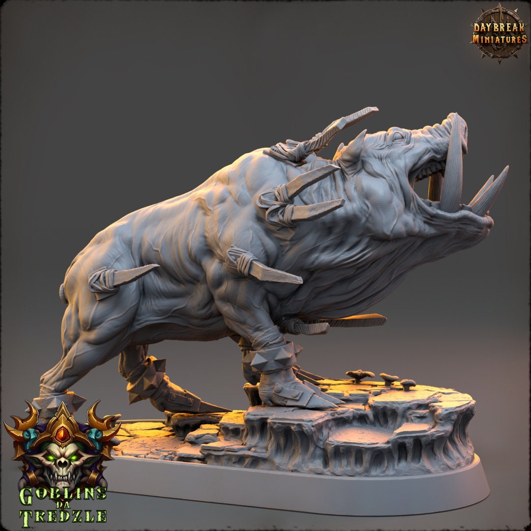 Dnd Goblin Raider Enemy Miniatures Bundle Orc Mini for Dungeons and ...