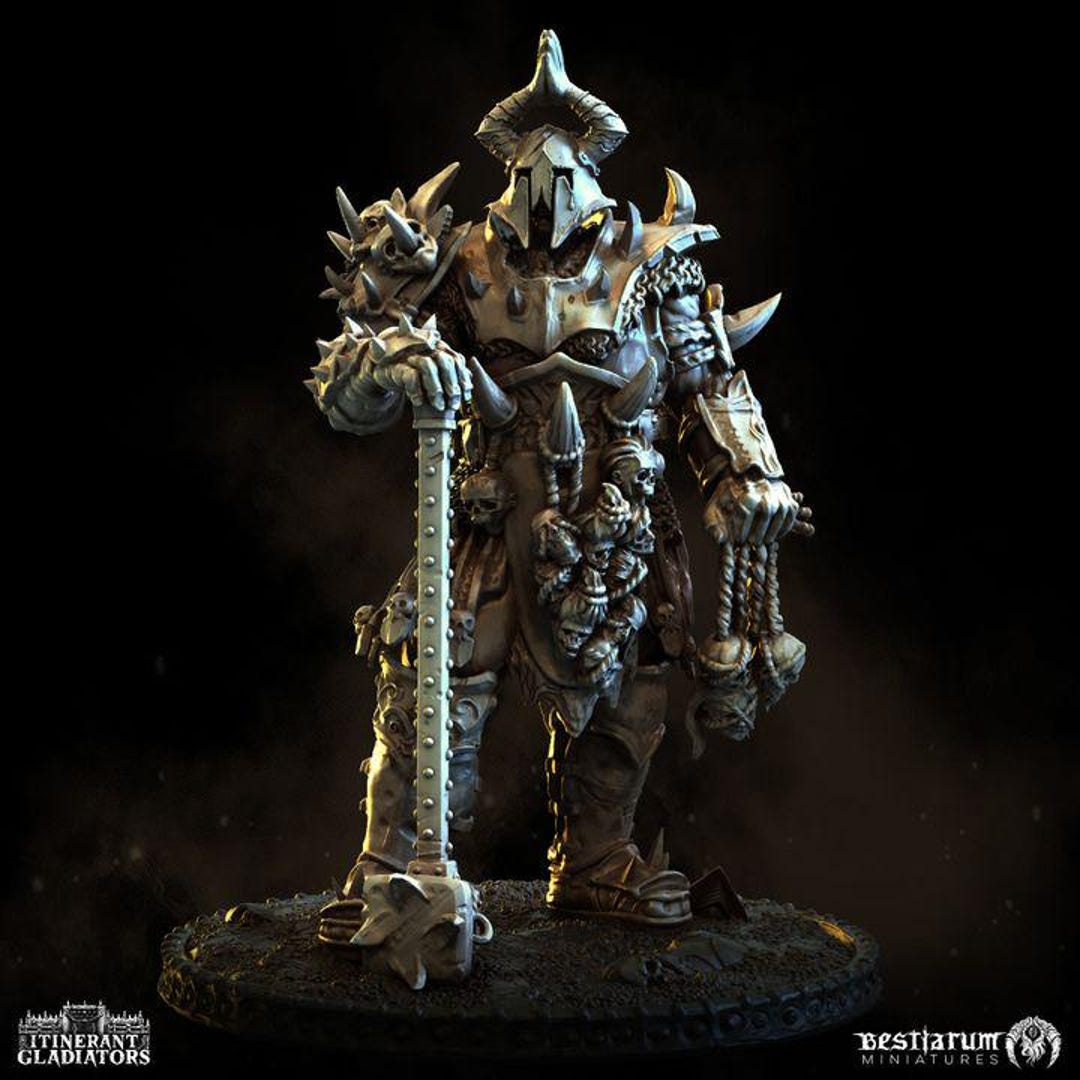 Hell Knight, Character Miniature New Antioch Mini DND Models Trench ...