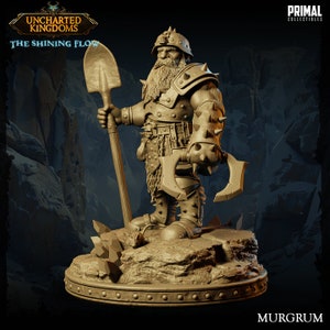 Dnd Dwarf Miner Artificer Miniature for Dnd World of Warcraft Minis ...