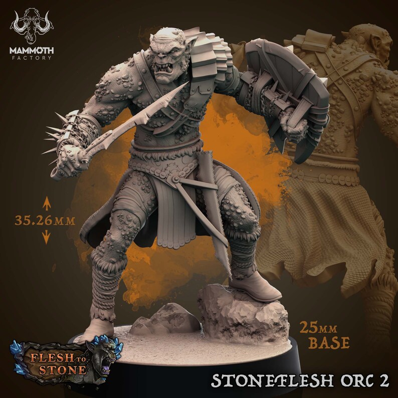 Dnd Orc Party Miniature Bundle for Dnd Mini Fighter Characters Mini for ...
