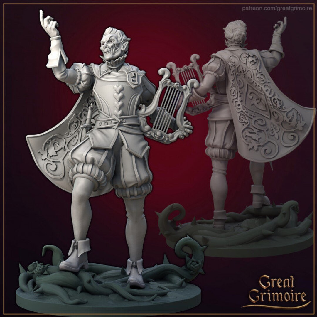 Dnd Hell Demon Mini Winged Deamon Model for Dungeons and Dragons Balor ...