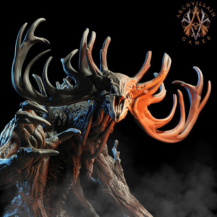 Dnd Wendigo Miniature Evil Boss Mini Dnd Enemy Miniatures Dungeons and ...