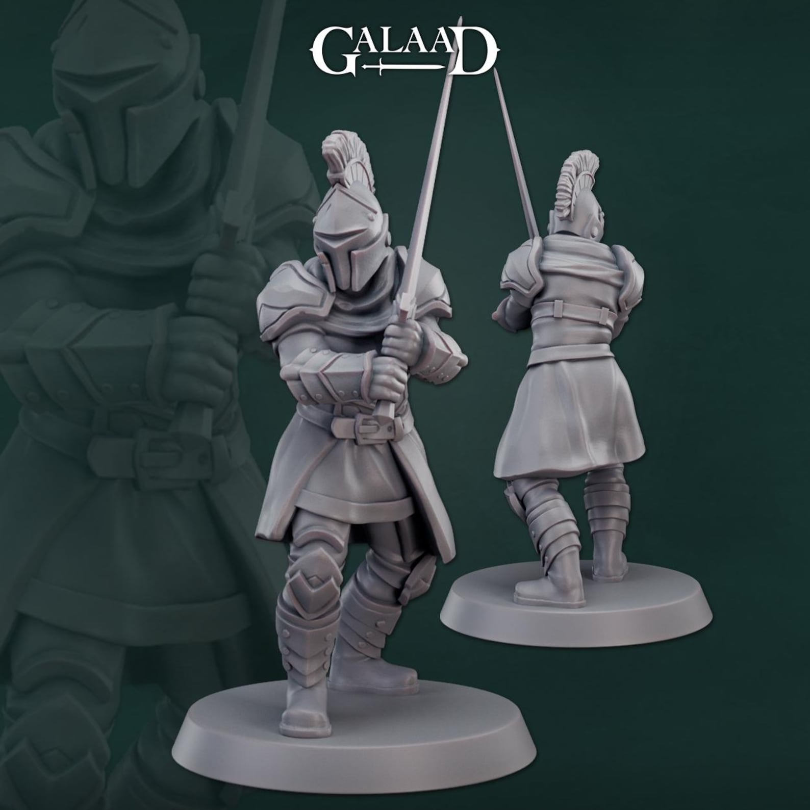 Dnd Fighters Miniatures Bundle, D&D Dungeon Quest Set Dungeons and ...