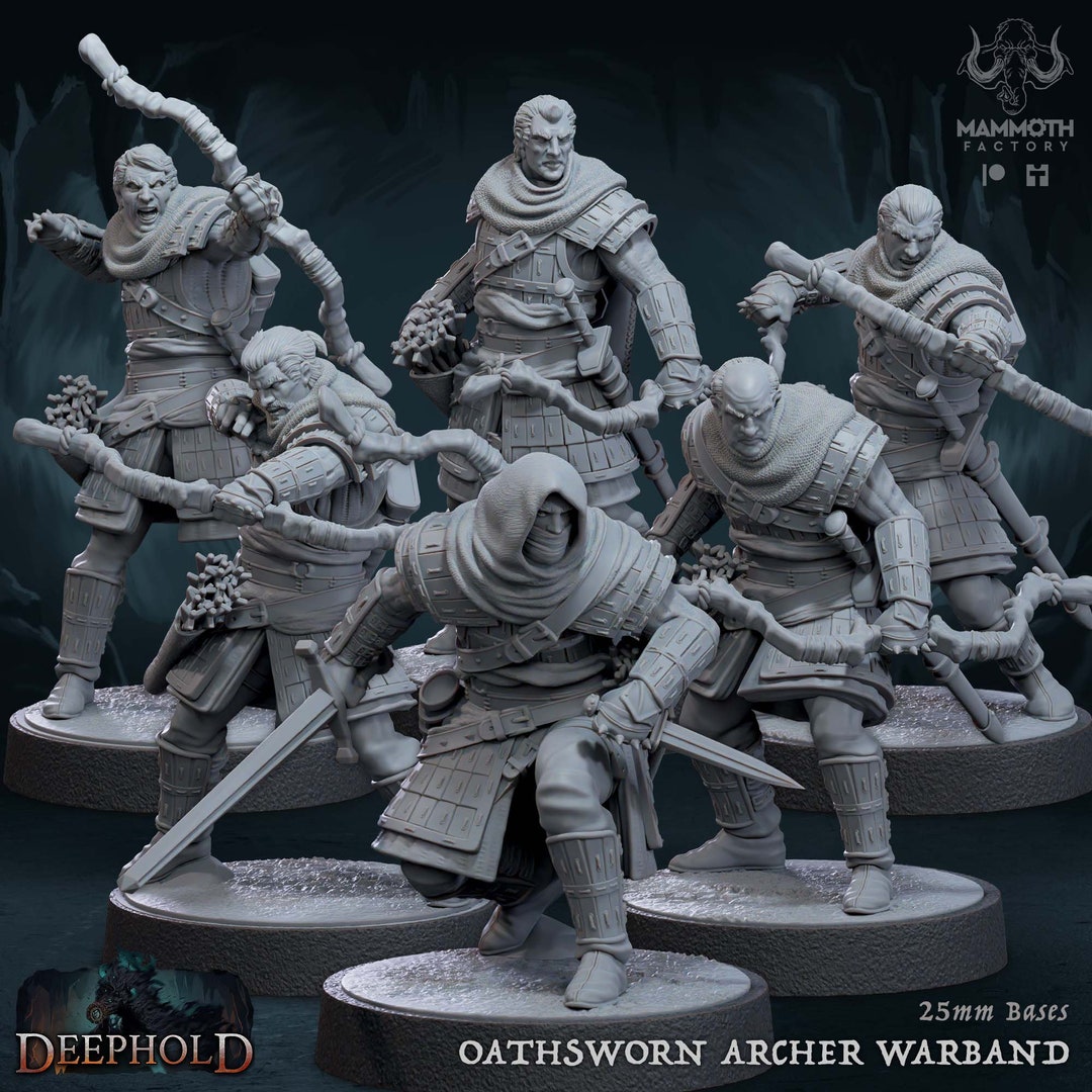 Dnd Rogue Bandit Assassin Miniatures Bundle for Dnd Miniature Thief ...