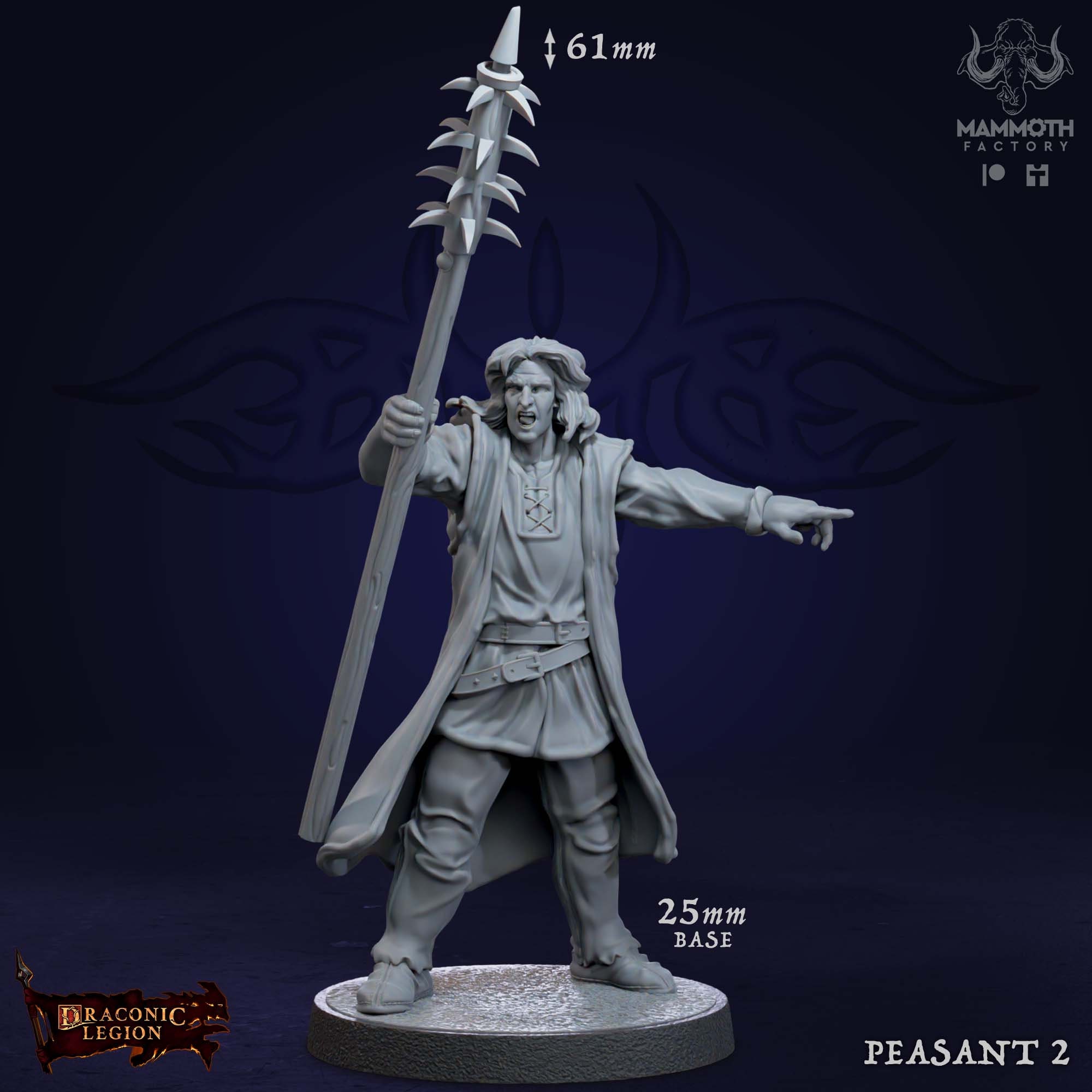 Dnd Angry Mob Npc Miniatures for Dnd Miniature Playable Characters Mini ...