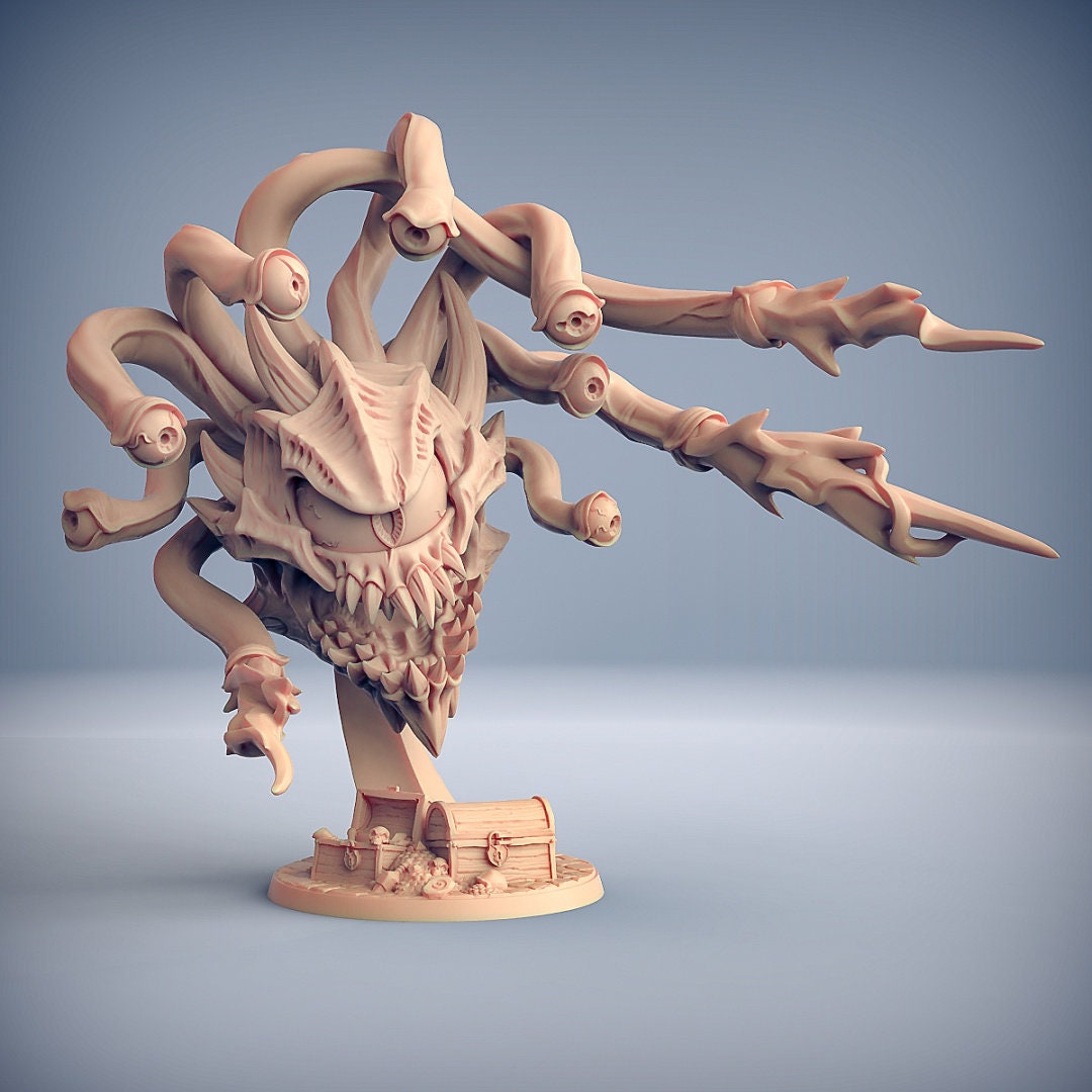 Dnd Mind Flayer Miniatures Bundle Illithid for Dungeons and Dragons ...